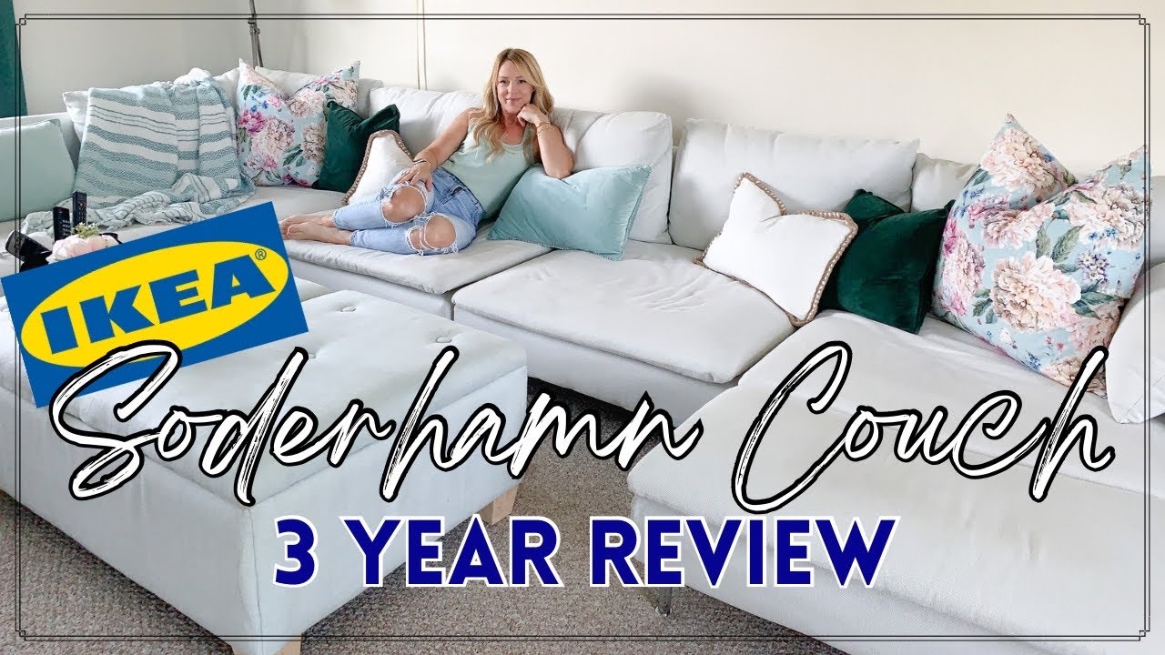 Ikea Soderhamn Couch Review 3 Years Later | How We Take Care of It | The Craf-T Home - YouTube