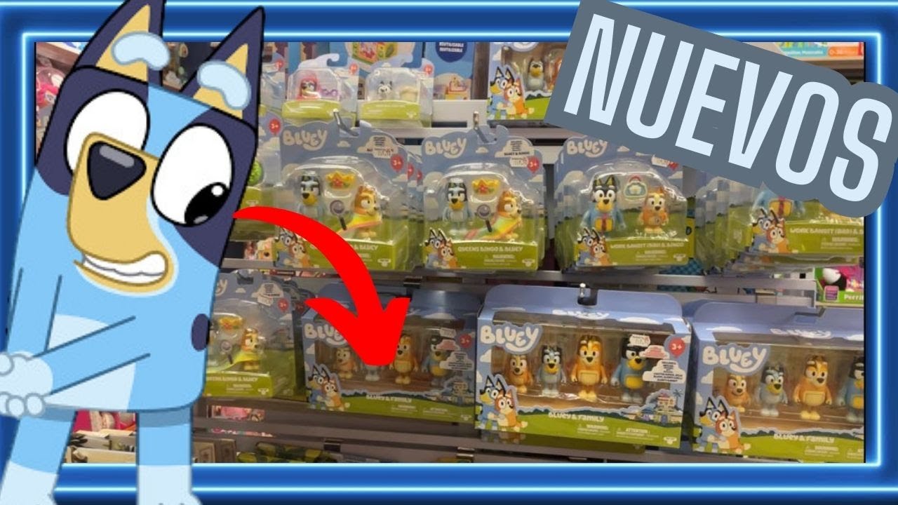 NUEVOS juguetes de 🔵BLUEY te van a ENCANTAR...😁 - YouTube