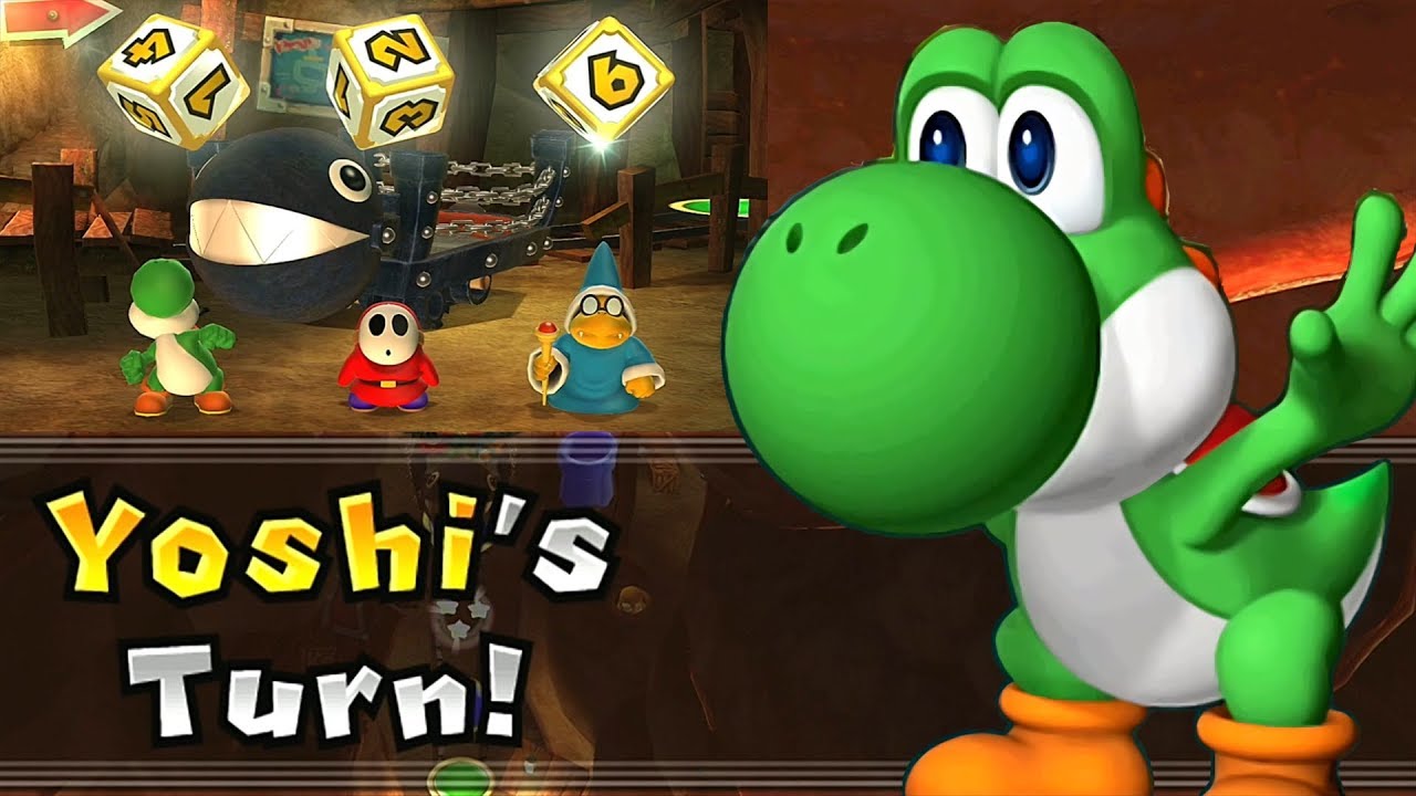 Mario Party 9 Solo Mode Yoshi Magma Mine Part 5 #375 - YouTube
