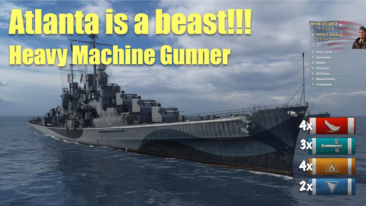 Atlanta is a beast in Ranked! | World of Warships - YouTube