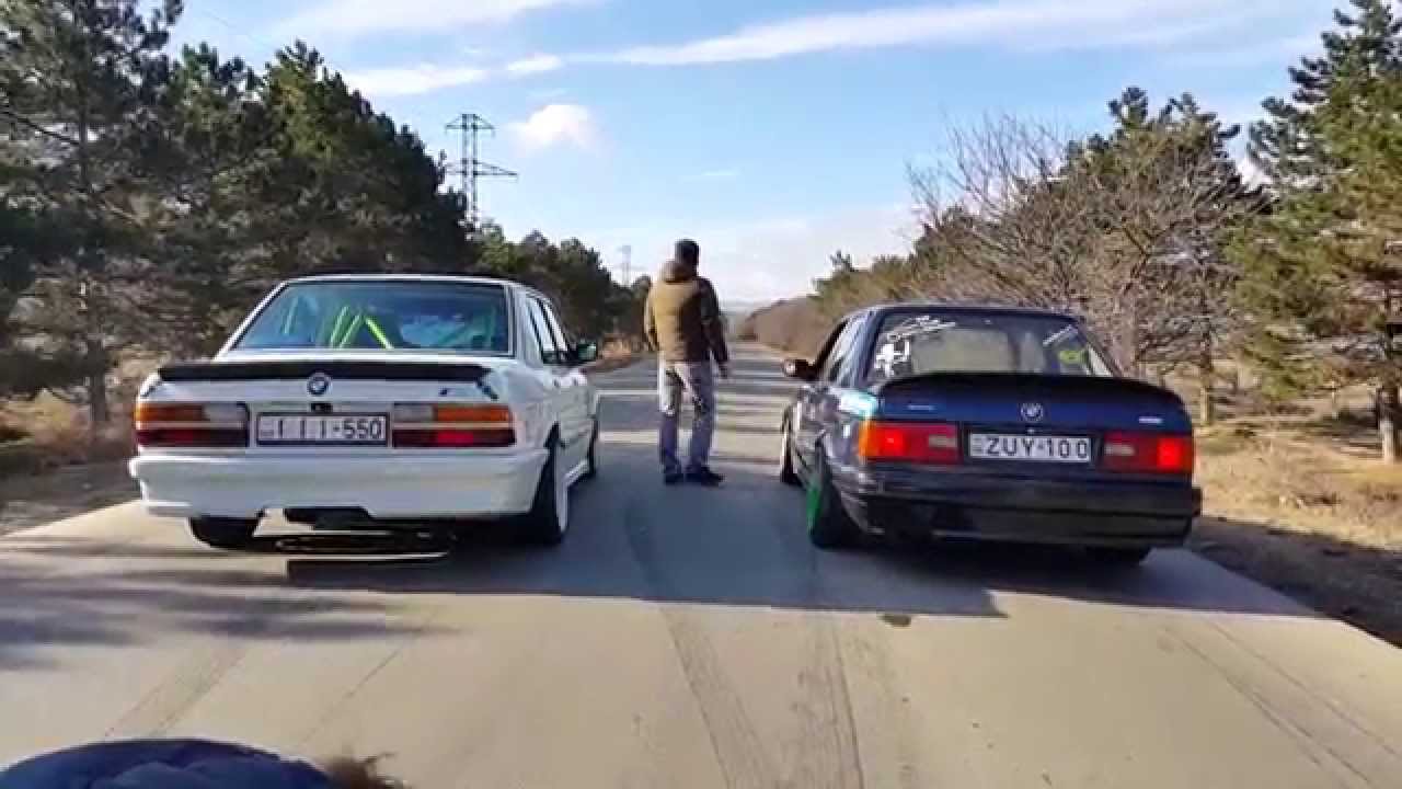 BMW E30 2.5 KOMPRESSOR VS BMW E28 2.8 - YouTube