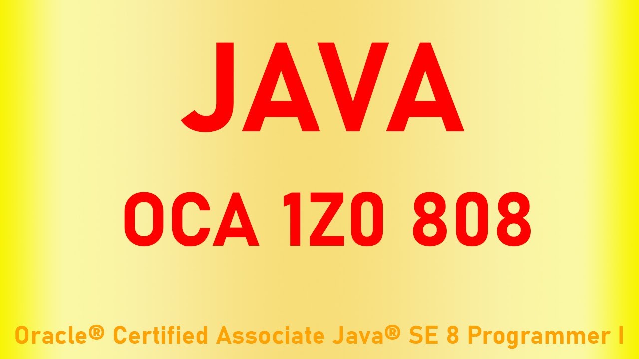 17 JAVA OCA 1Z0 808 For Statement For Each Loop Chapter 2 Operators 17-java-oca-1z0-808-for-statement-for-each-loop-chapter-2-operators