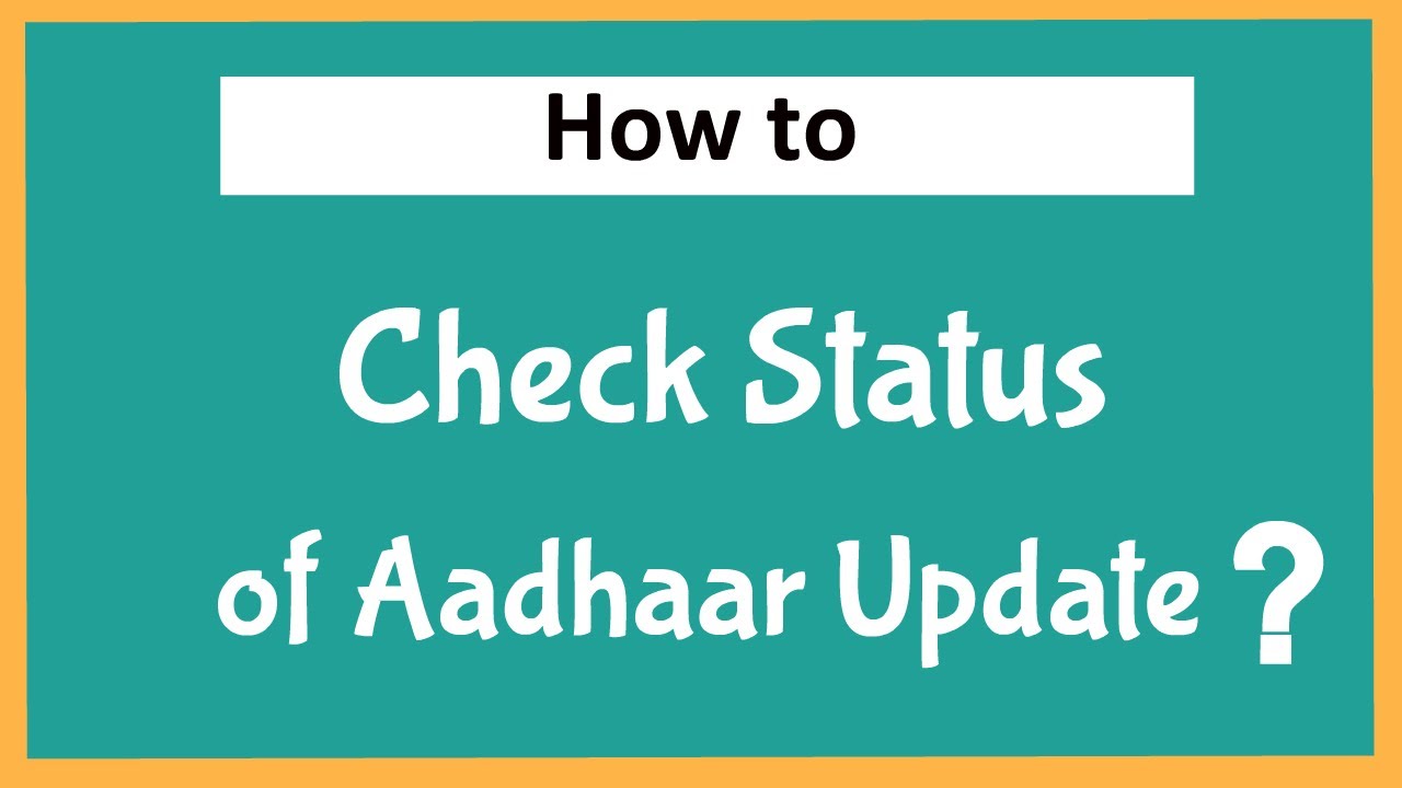 How To Check The Status Of Aadhaar Update YouTube how-to-check-the-status-of-aadhaar-update-youtube
