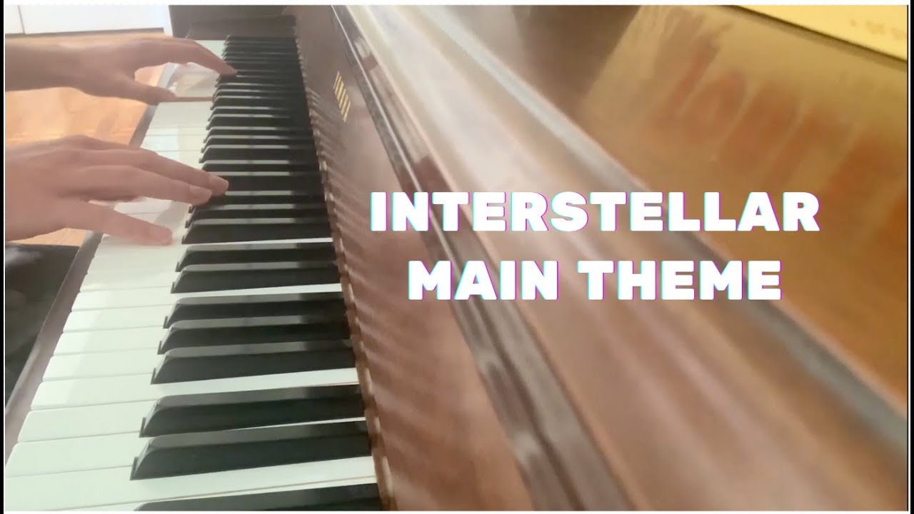 Interstellar Main Theme - Piano Cover - YouTube