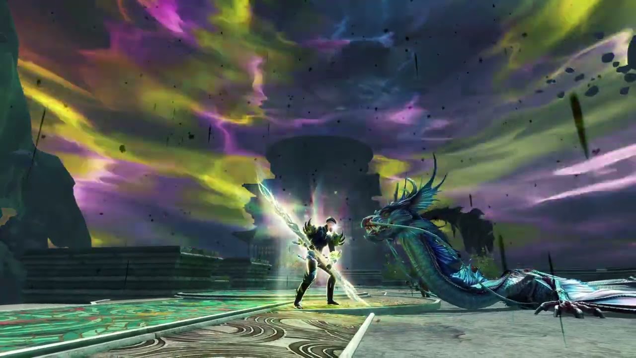 Guild Wars 2 - End of Dragons : Soo-Won Boss Battle - YouTube