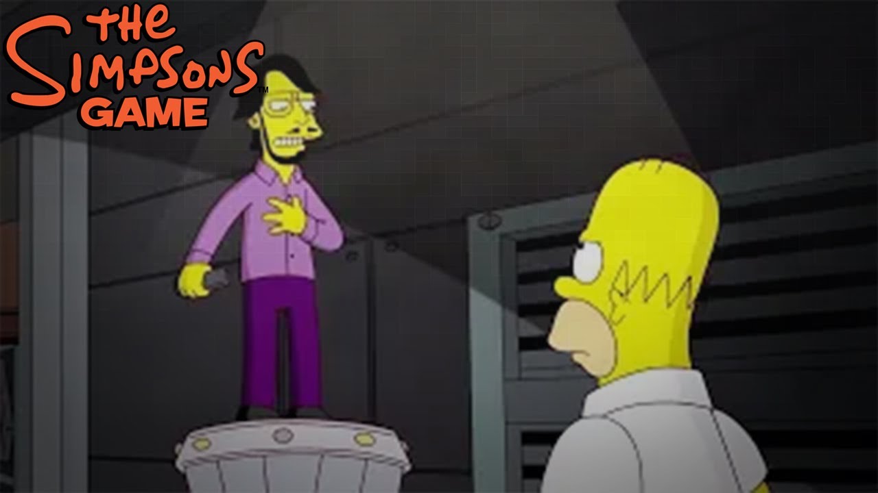 The Simpsons Game (2007) - "I'm Will Wright, Bitch" - YouTube