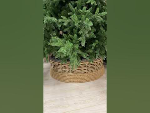 Юбка под ёлку своими руками 🌲 - YouTube