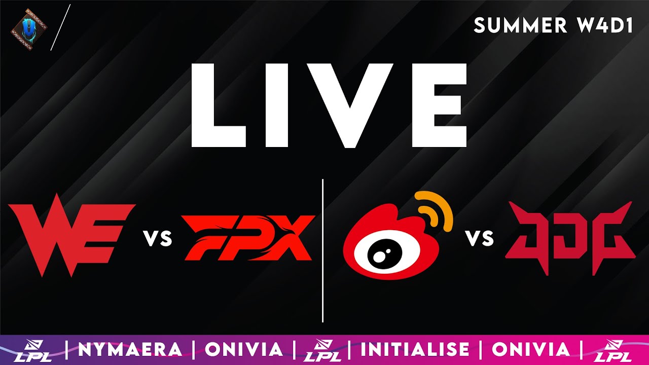 LPL 2025 Live Summer | LPL English W4D1 with Nymaera & Initialise WE vs ...