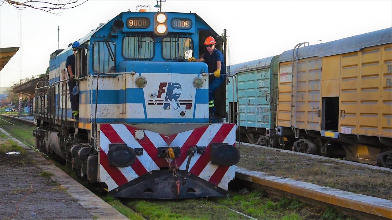 Tarde de Maniobras - Ferrosur Roca - YouTube