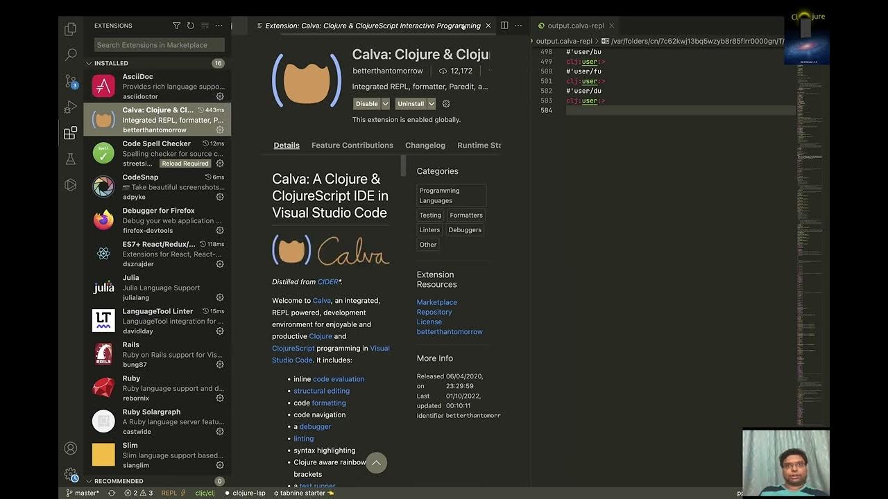 Debugging in Clojure using VSCodium and Calva - YouTube