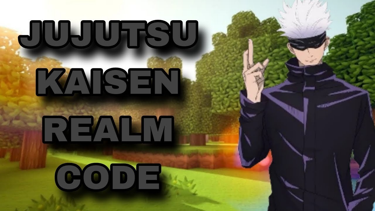 BEST JUJUTSU KAISEN REALM CODE FOR BEDROCK EDITION! - YouTube