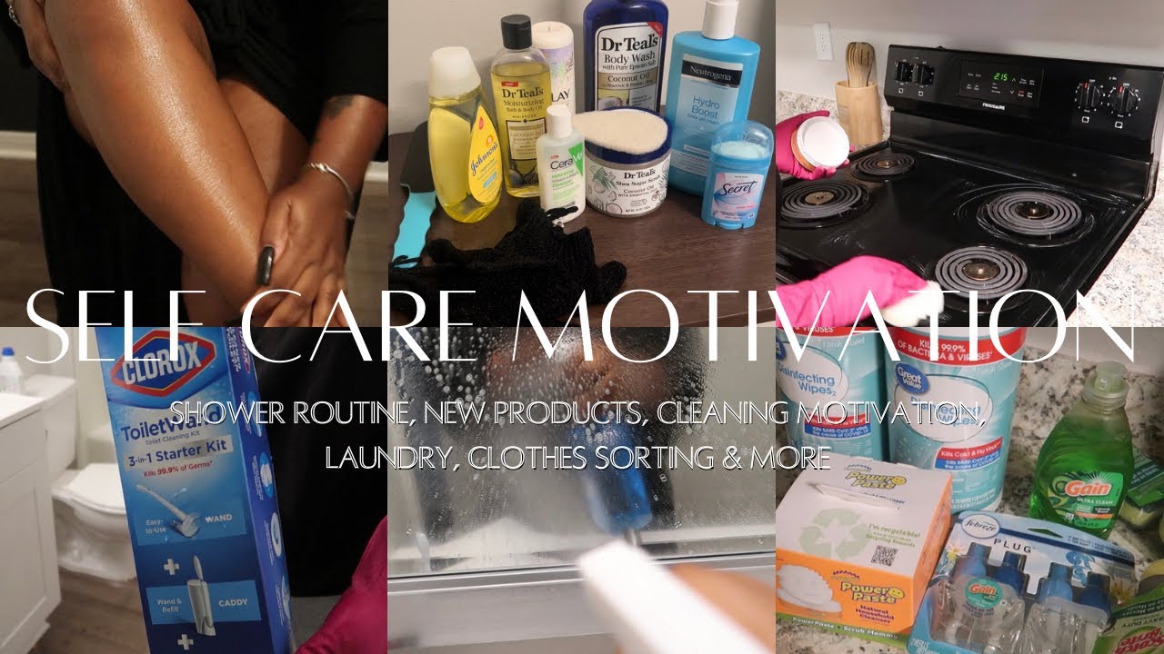 Self Care Motivation | Shower Routine, Cleaning motivation, laundry ...