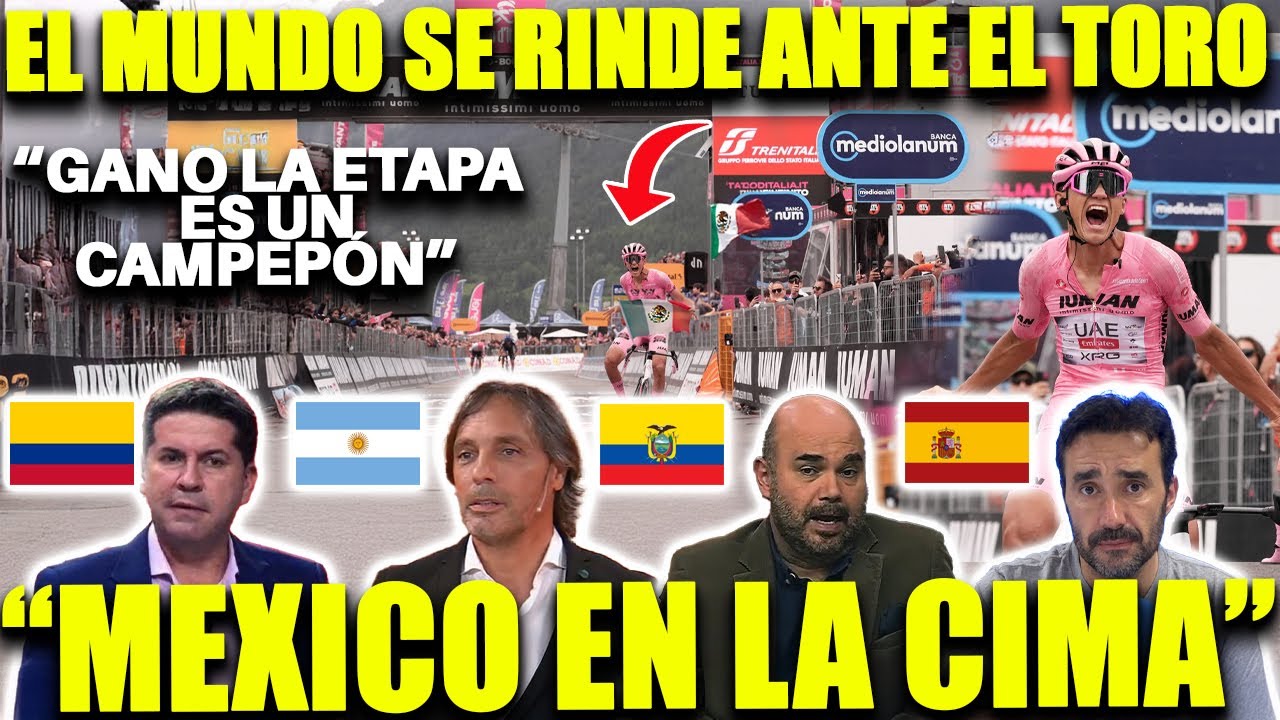 PRENSA MUNDIAL SE RINDE ISAAC DEL TORO QUE DOMINA ITALIA "MEXICO EN LA ...
