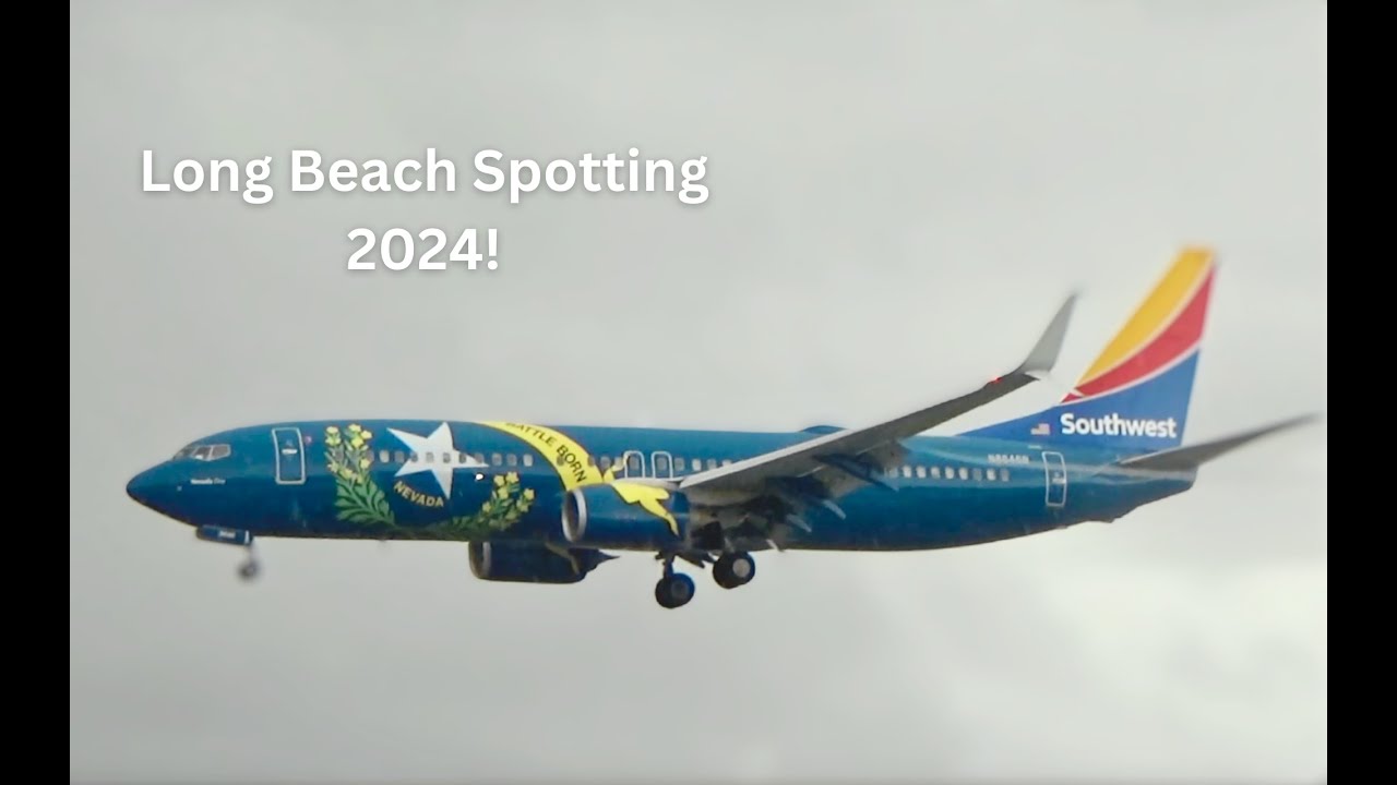 Long Beach Airport (LGB) Plane Spotting | Southwest Boeing 737 & More ...
