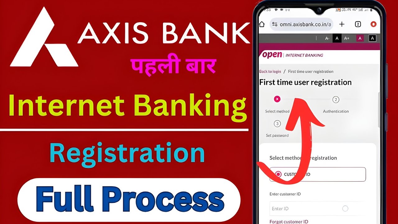 Axis Bank Net banking registration online new process| Axis Bank Net ...