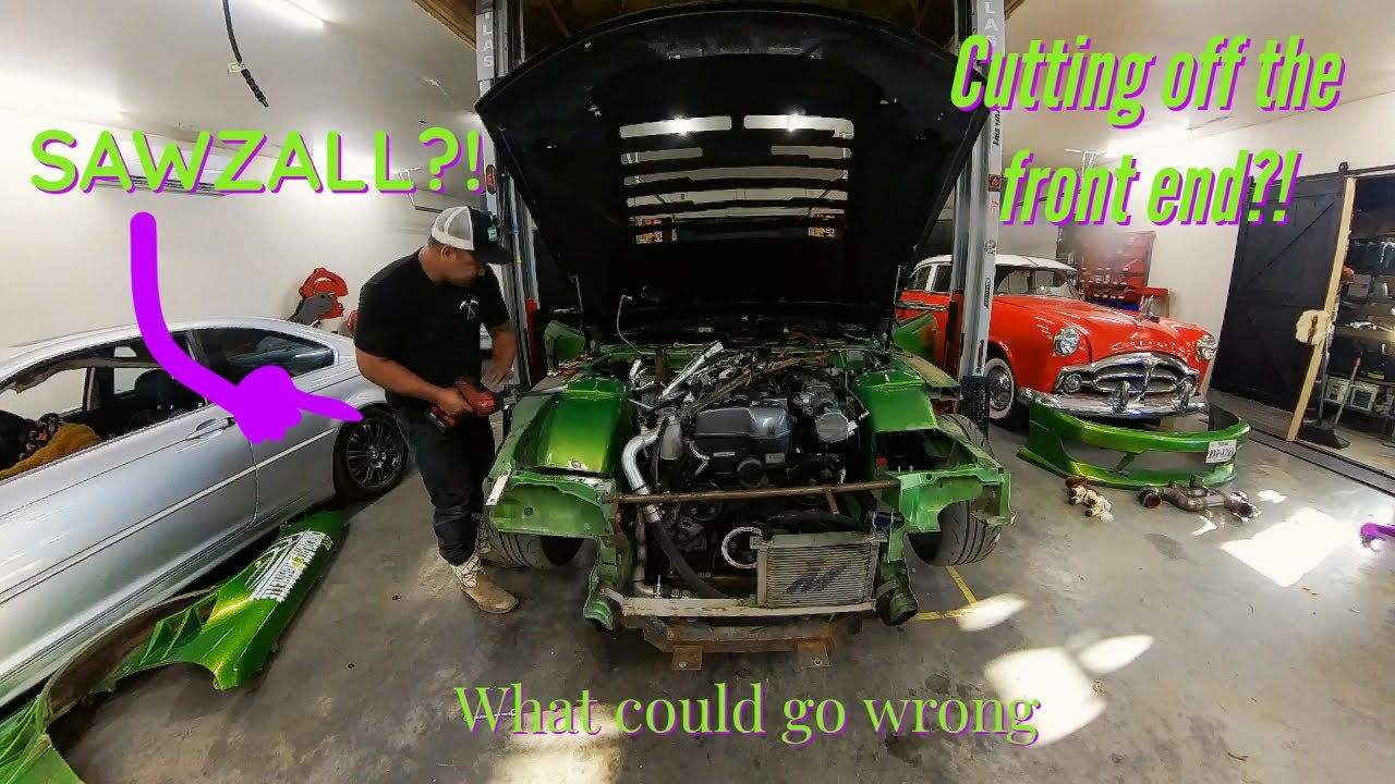 How to build a tube front end - Drift car - YouTube