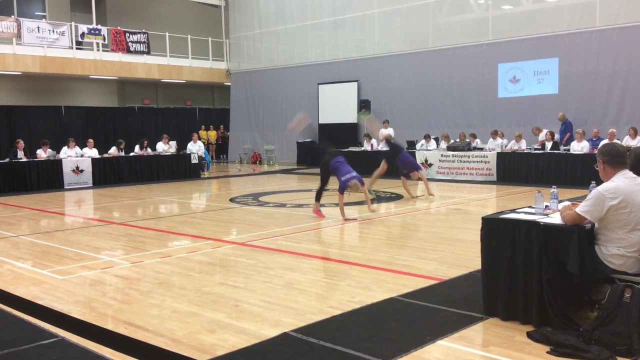 Essex Energizers Wolfpack - Pairs Routine - YouTube