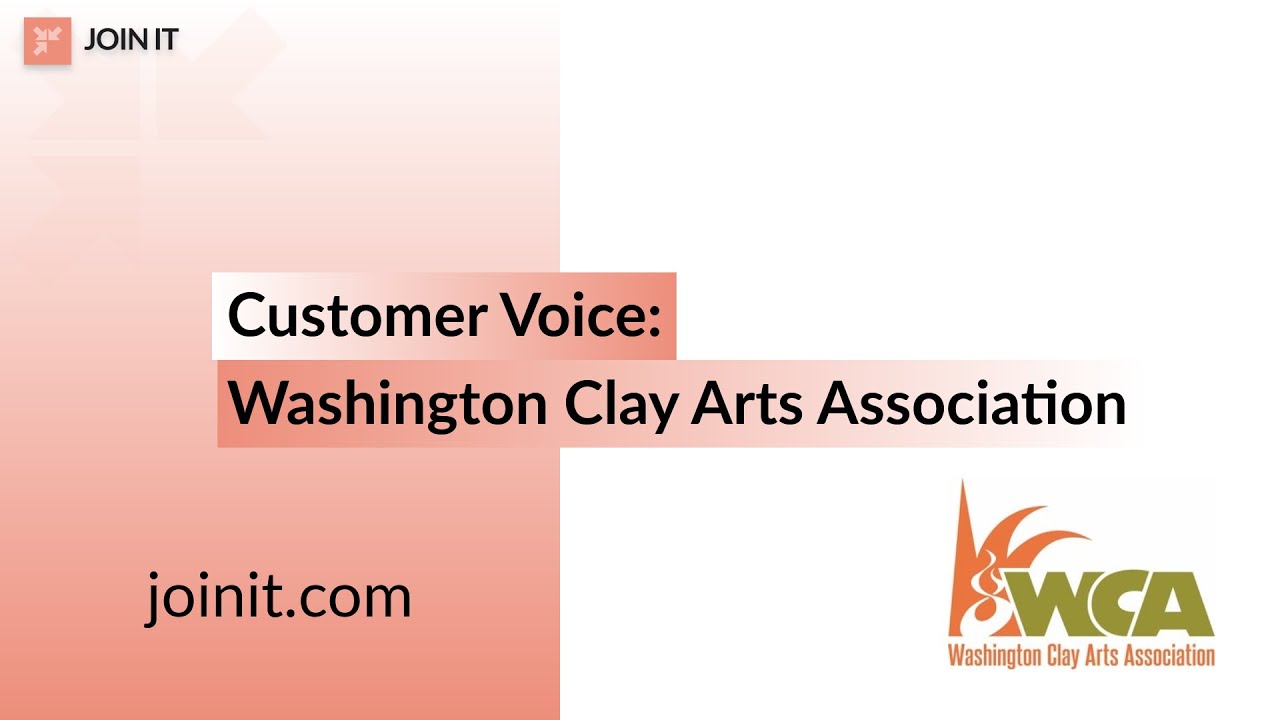 How Washington Clay Arts Grew to 950 Members With Join It - YouTube