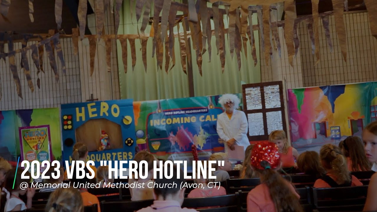 2023 Vbs Hero Hotline Recap Memorial Umc Youtube