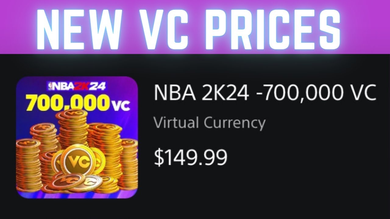 NBA 2K VC PRICES FOR NBA 2K24 (I MIGHT BE DOING NO MONEY SPENT OUT THE GATE) - YouTube