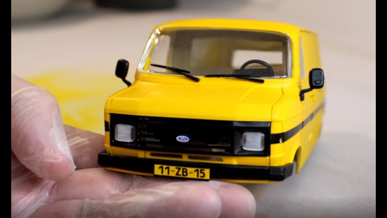 Ford Transit MK2 model build Scale 1/24 - YouTube