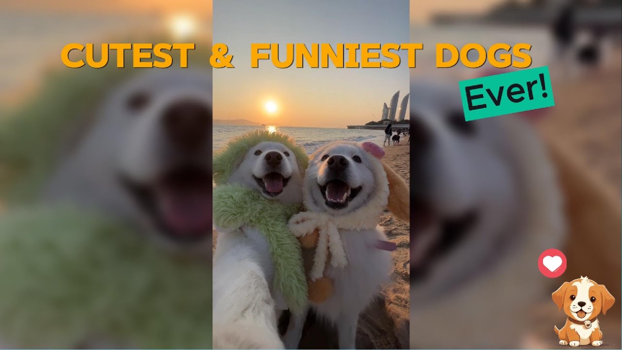 Cutest and Funniest Dogs Compilation 🐶🤣 | Try Not to Laugh! - YouTube