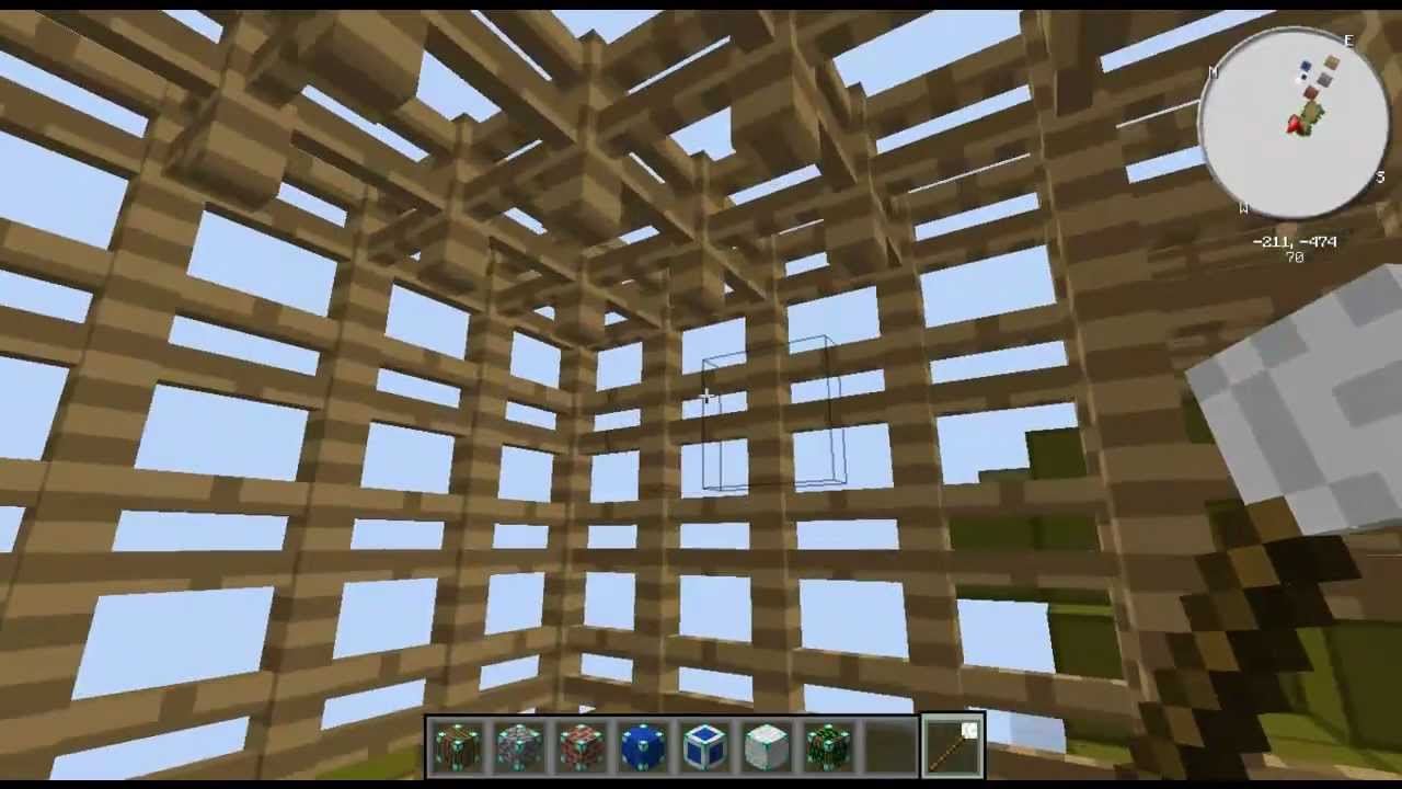 Minecraft Mod Tanıtımı : Insta House Mod (Otomatik Ev Yapım) - YouTube