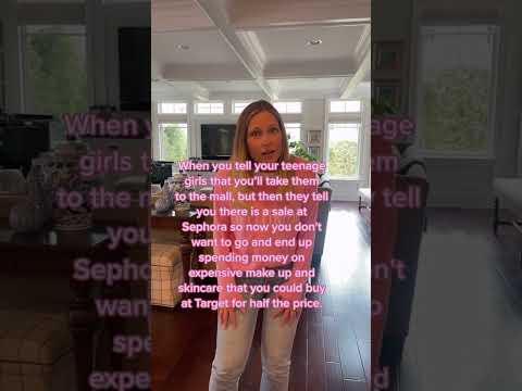 Girls are expensive! #makeup #skincare #momlife #mall #teengirls