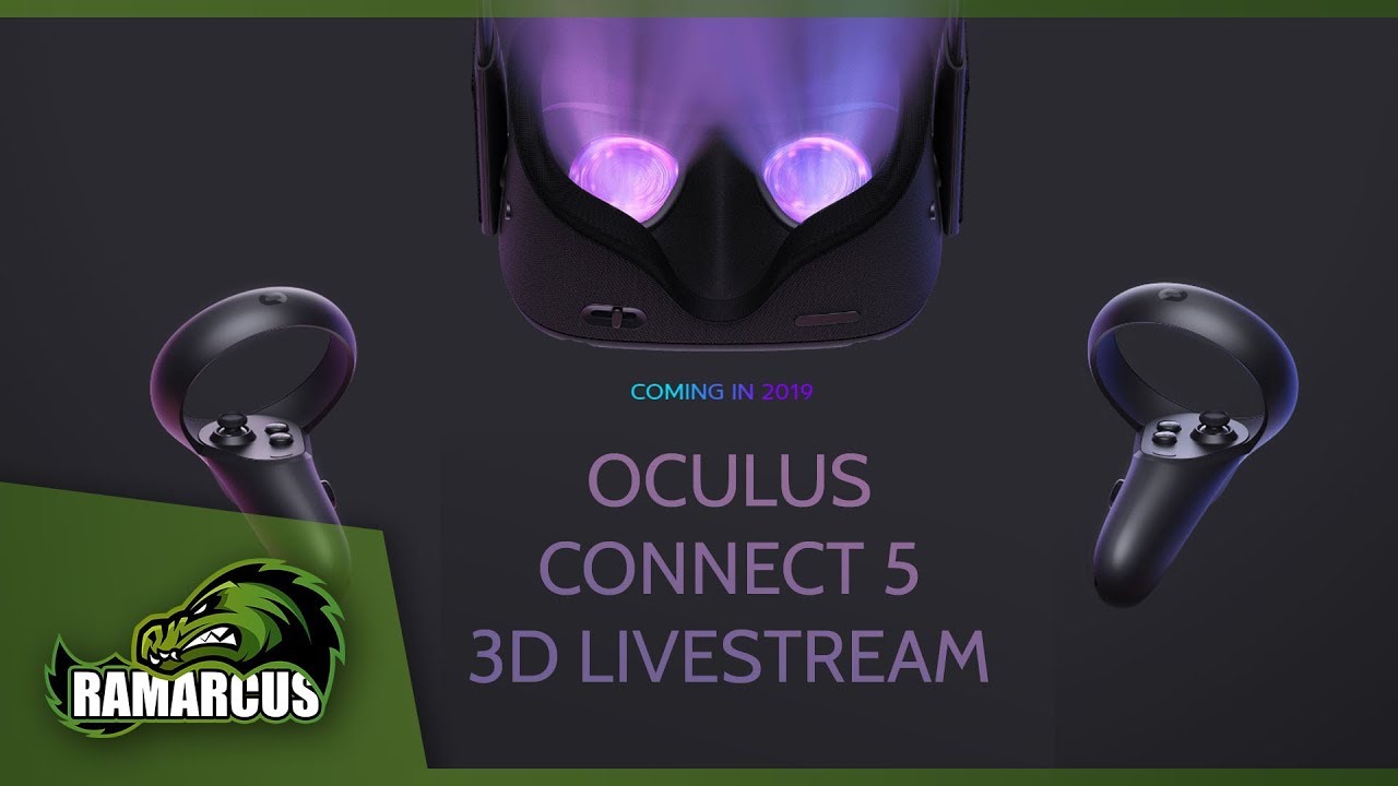 Oculus Connect 5 // 3D Live Stream / Oculus Quest - YouTube