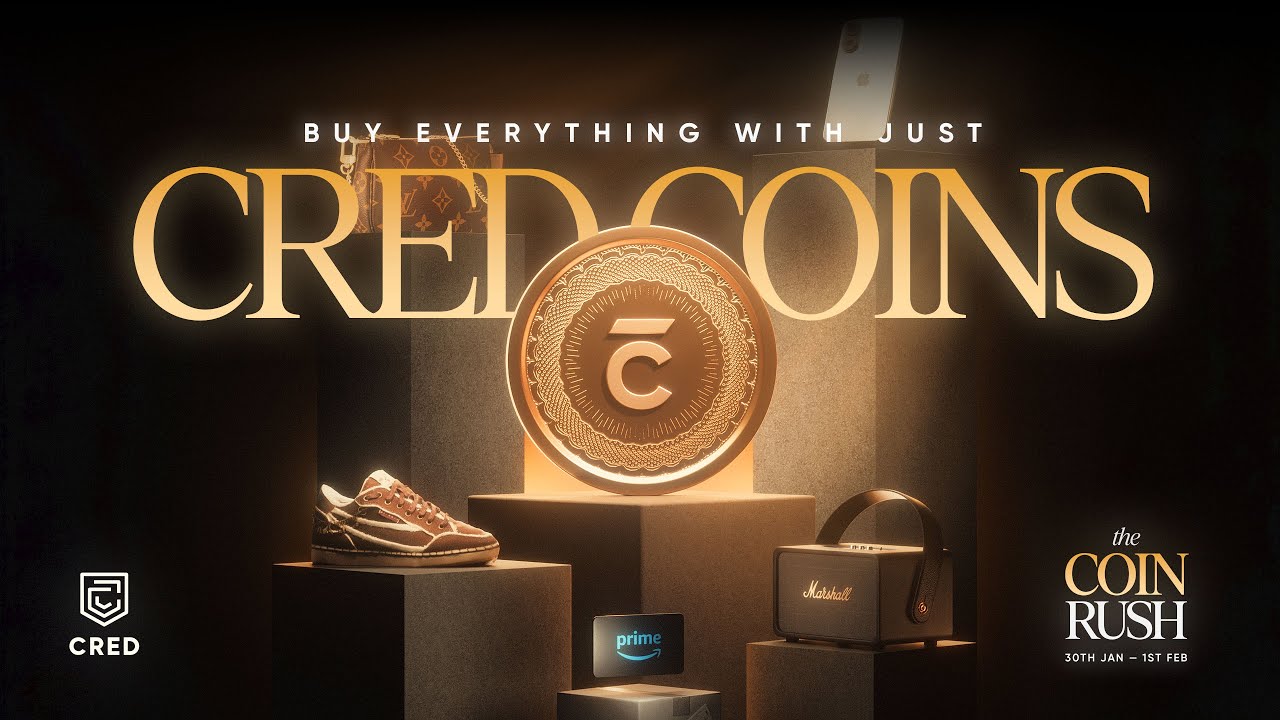 You'll wish you had more coins | CRED Coin Rush - YouTube