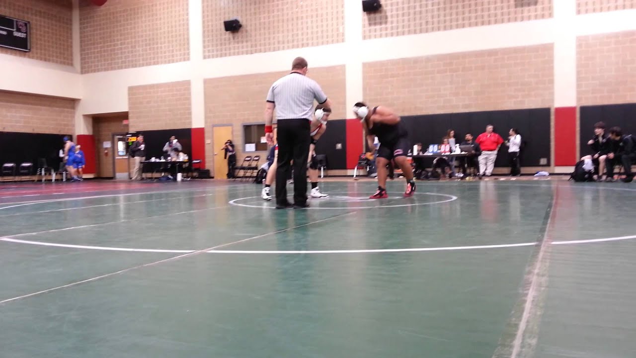 Justin Holliday 11/29/13 Judson Wrestling - YouTube
