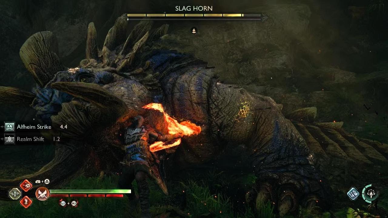 God of War Ragnarök Slug Horn GMGOW+ - YouTube