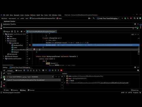 Time Travel Debug for Java in IntelliJ - YouTube