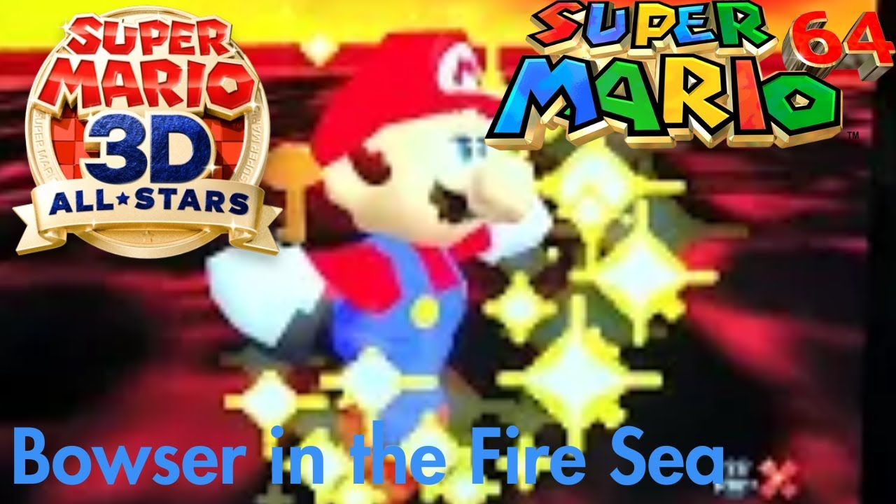 Super Mario 64 (3D All-Stars): Gameplay Walkthrough Part 27 - Bowser in ...