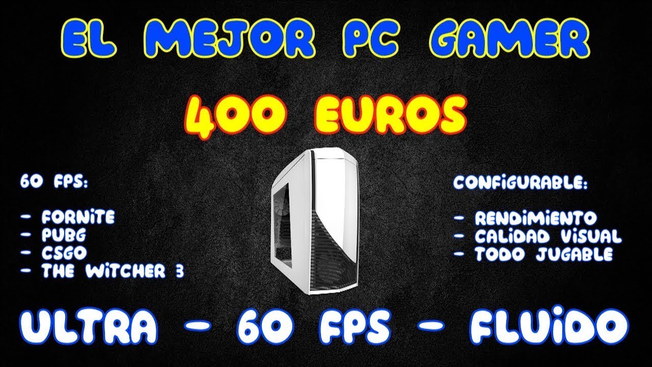 PODEROSO PC DE 400 EUROS STRIKES BACK | LA MAGIA DE LOS FRAMES FANTASMA ...