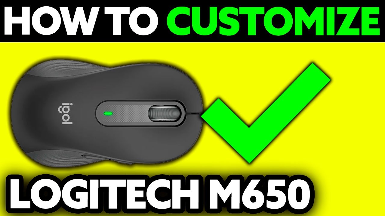 How To Customize Logitech M650 (2025) - Step by Step - YouTube