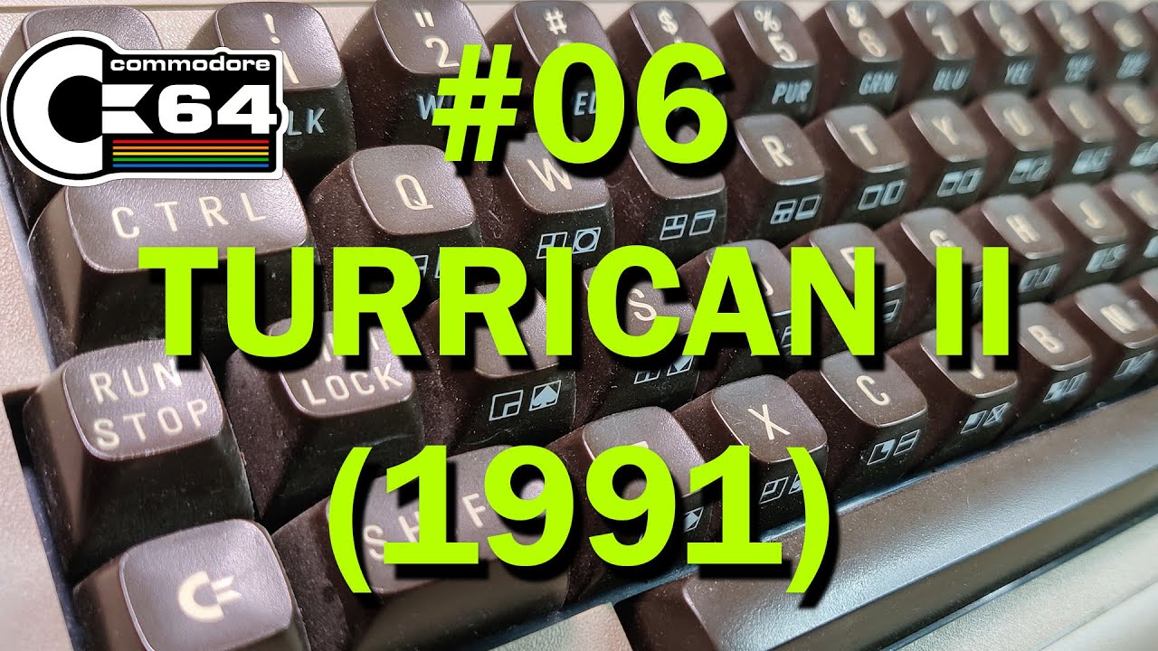 #06 Turrican II (1991) - Commodore 64 - 40 Years 40 Games - YouTube