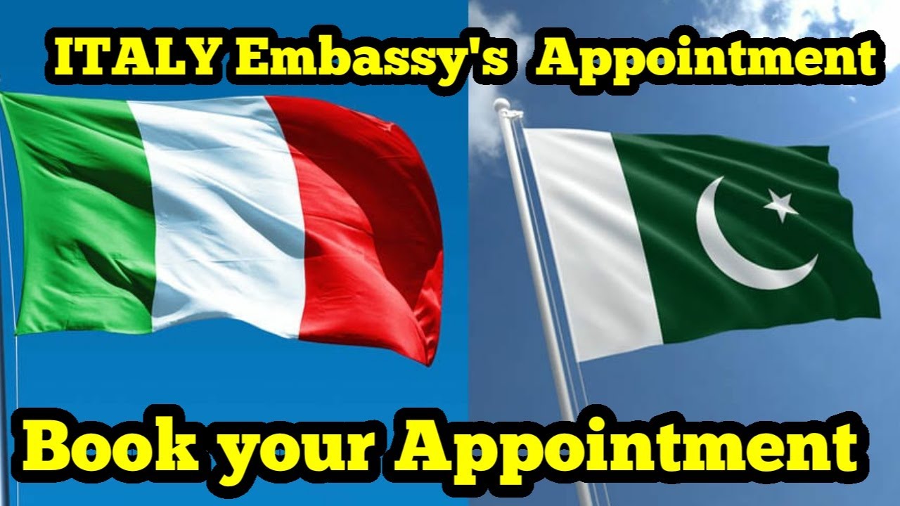 Book Your Appointment Via Email / Italy Embassy Appointment / How Can ...