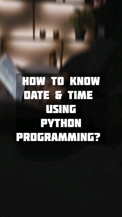 Get the current time and date in Python! 🕒📅 #python #telugu #coding # ...