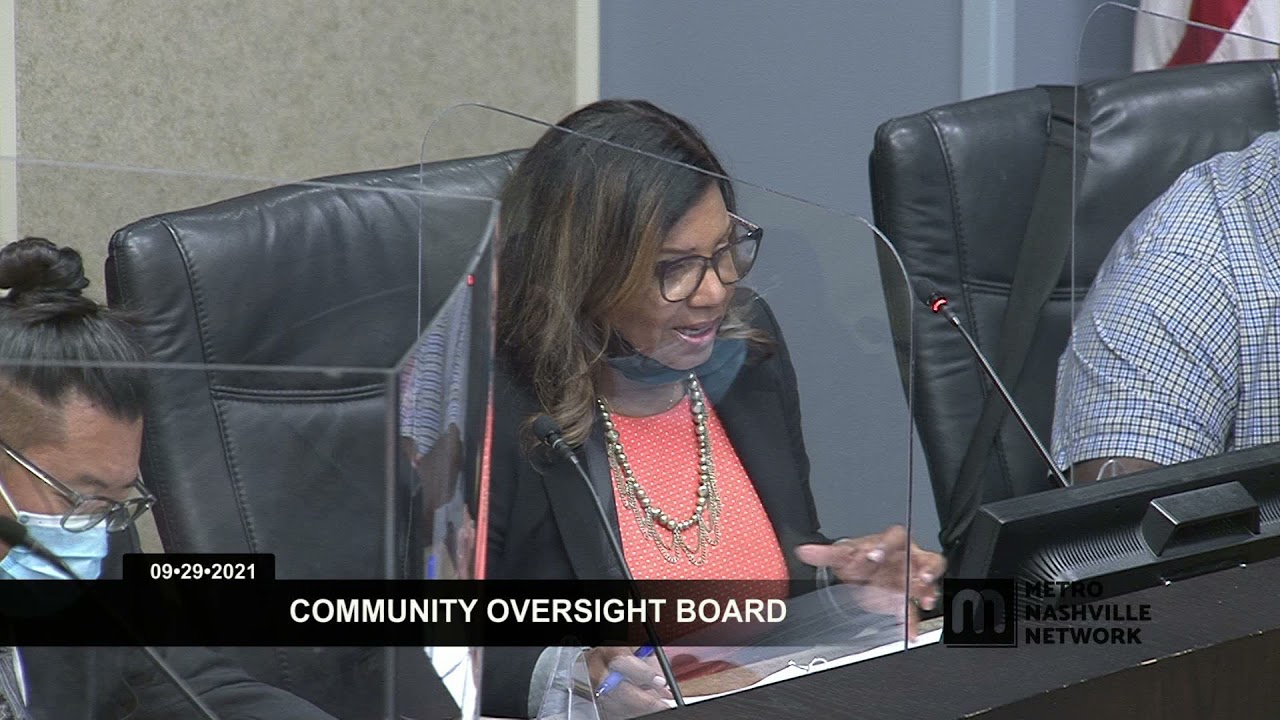 09/29/21 Community Oversight Board - YouTube
