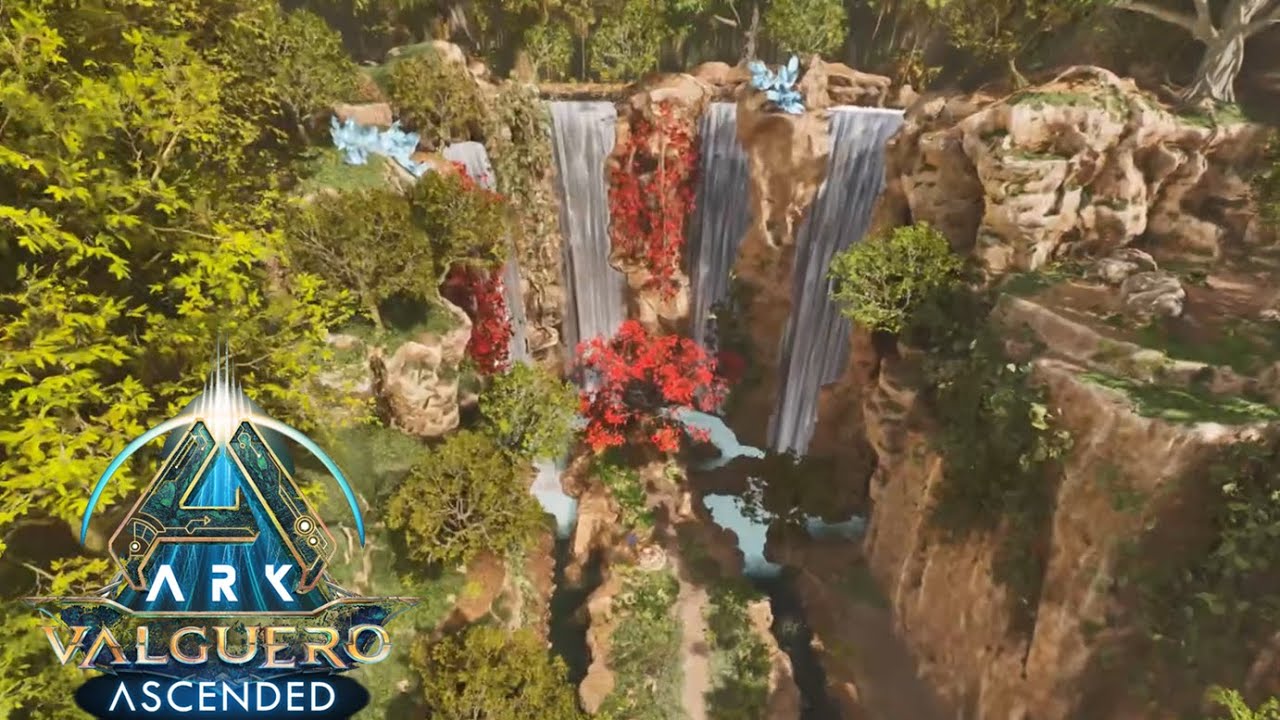 Valguero Ascended - Cherry Blossom Cave First Look - YouTube