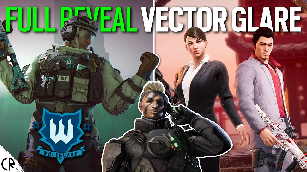 Vector Glare Full Reveal - Shooting Range & Wolf Guard - Rainbow Six ...