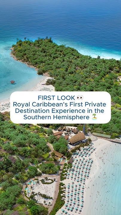 SNEAK PEEK: Royal Caribbean's Upcoming Private Destination Experience, Lelepa - YouTube