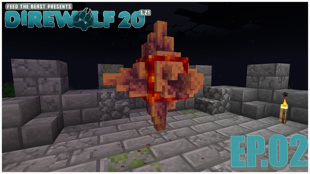 Direwolf20 1.21 Modpack - Lets play - EP.02- Just Dire Things & Perfect ...