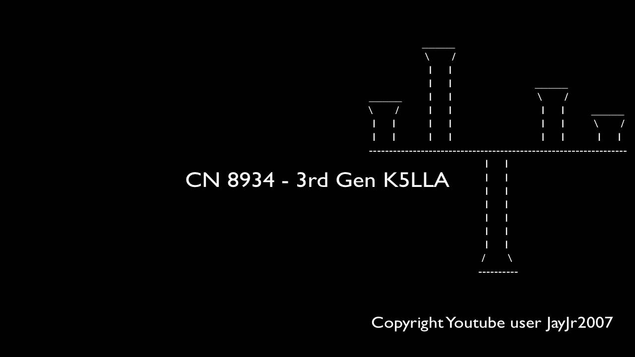 CN 8934 - 3rd Gen K5LLA - YouTube