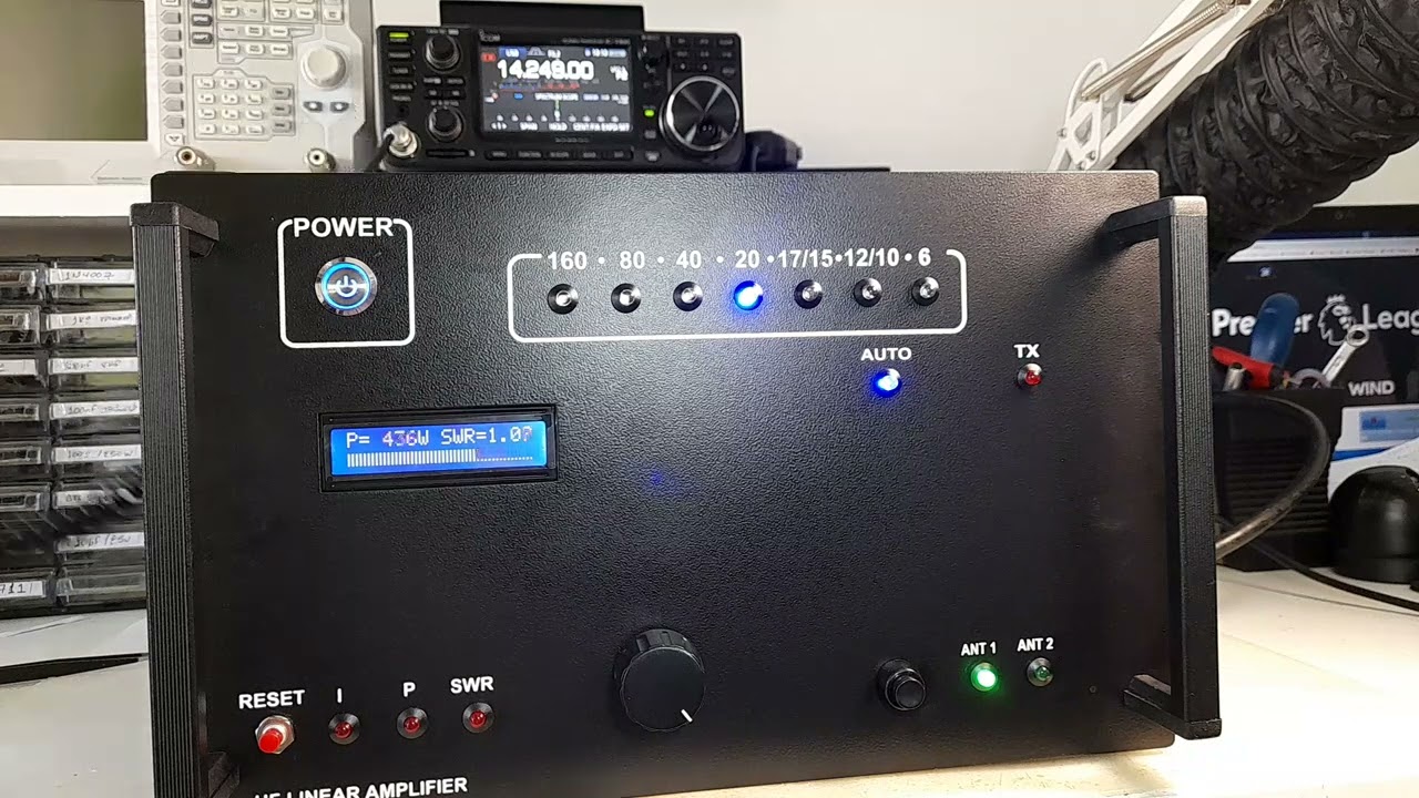 HF/6m 500W Amplifier for YO3CWT - YouTube