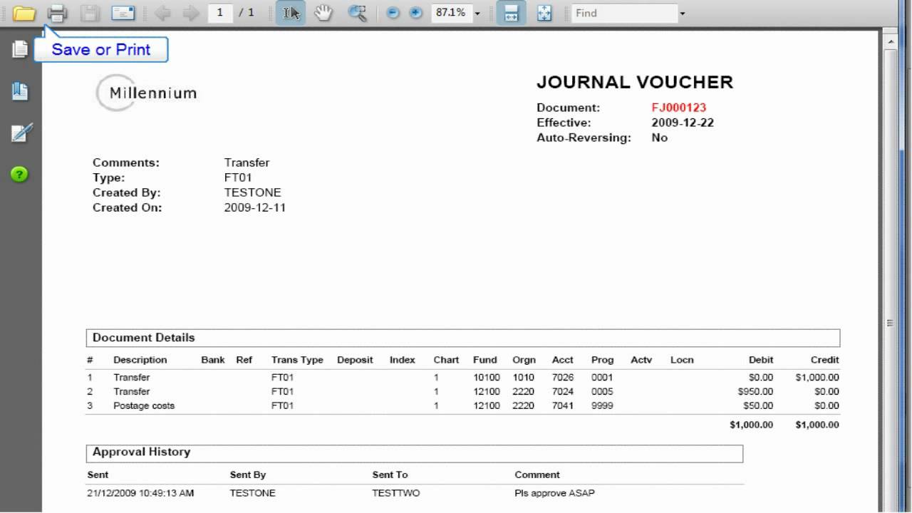 3. About the Document Icons - FAST Journal Vouchers v3.5 - YouTube