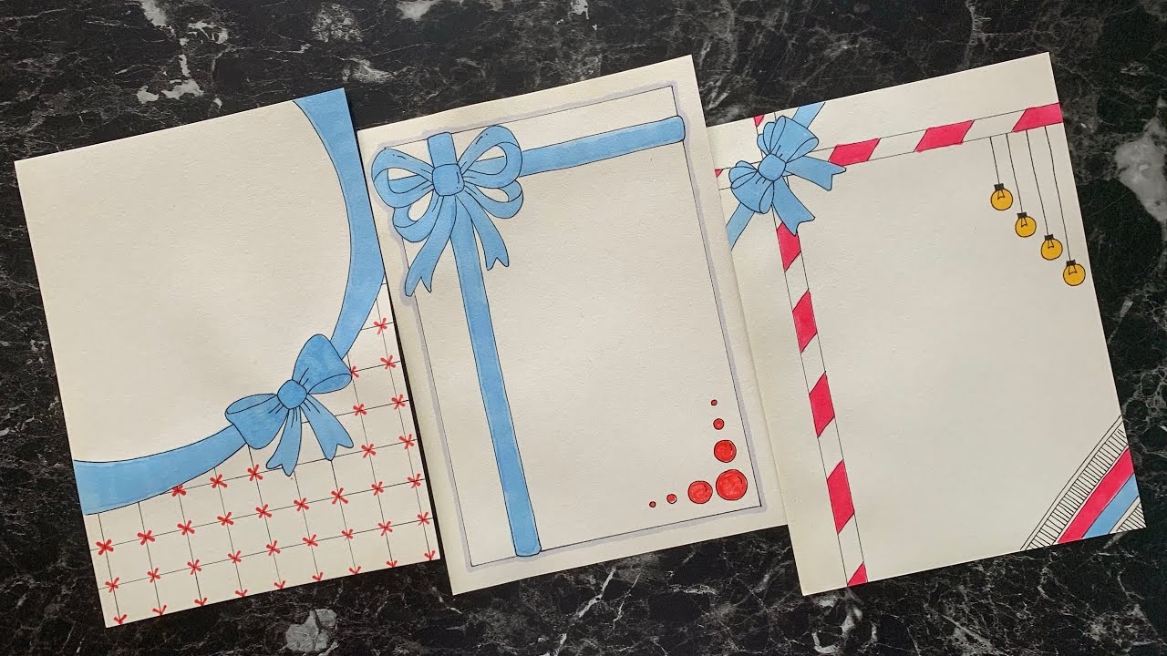 3 Project Work Design/ Assignment Front Page Design for School Project ...