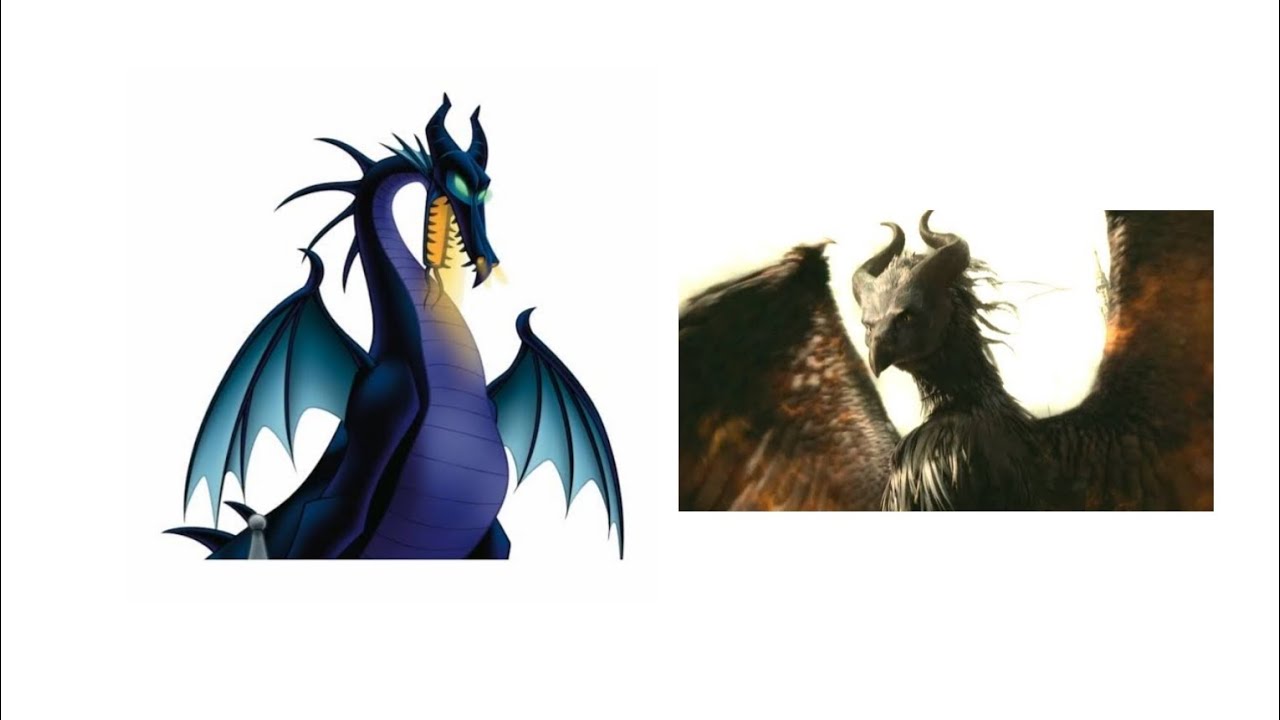 Maleficent Dragon vs Maleficent Phoenix - YouTube