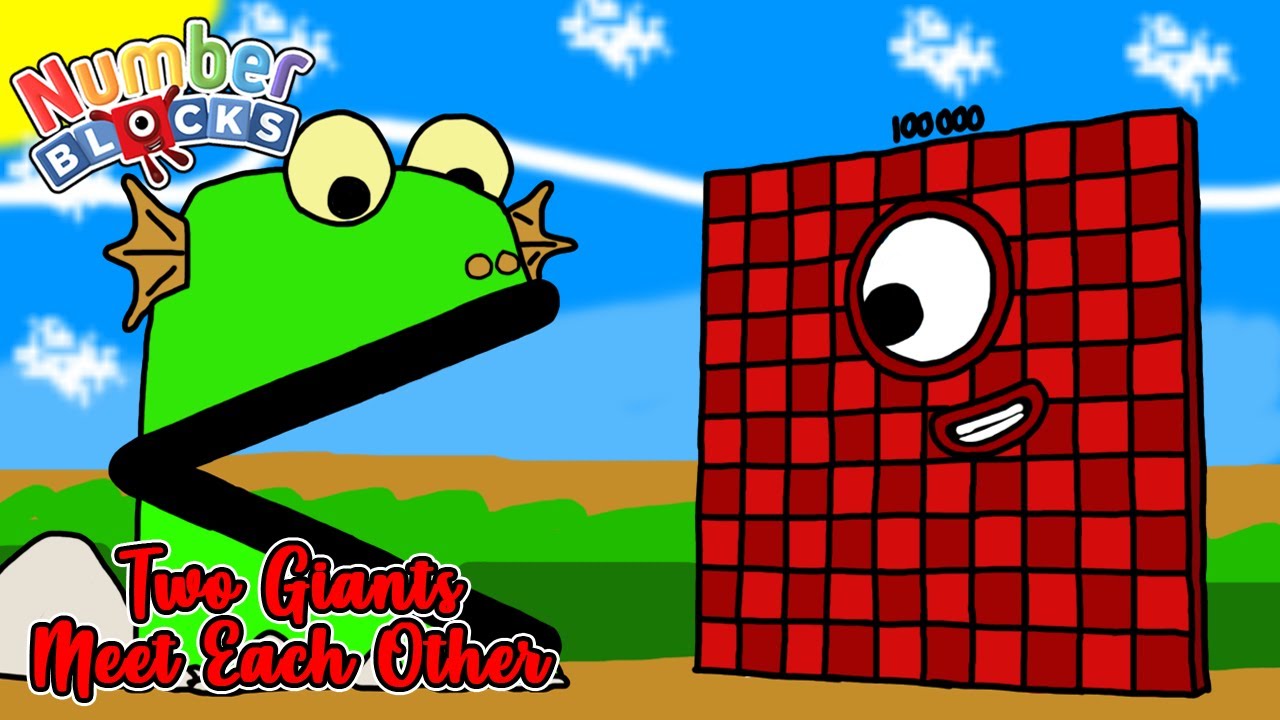 Numberblocks 100000 Meets the Blockzilla Monsters - Numberblocks ...